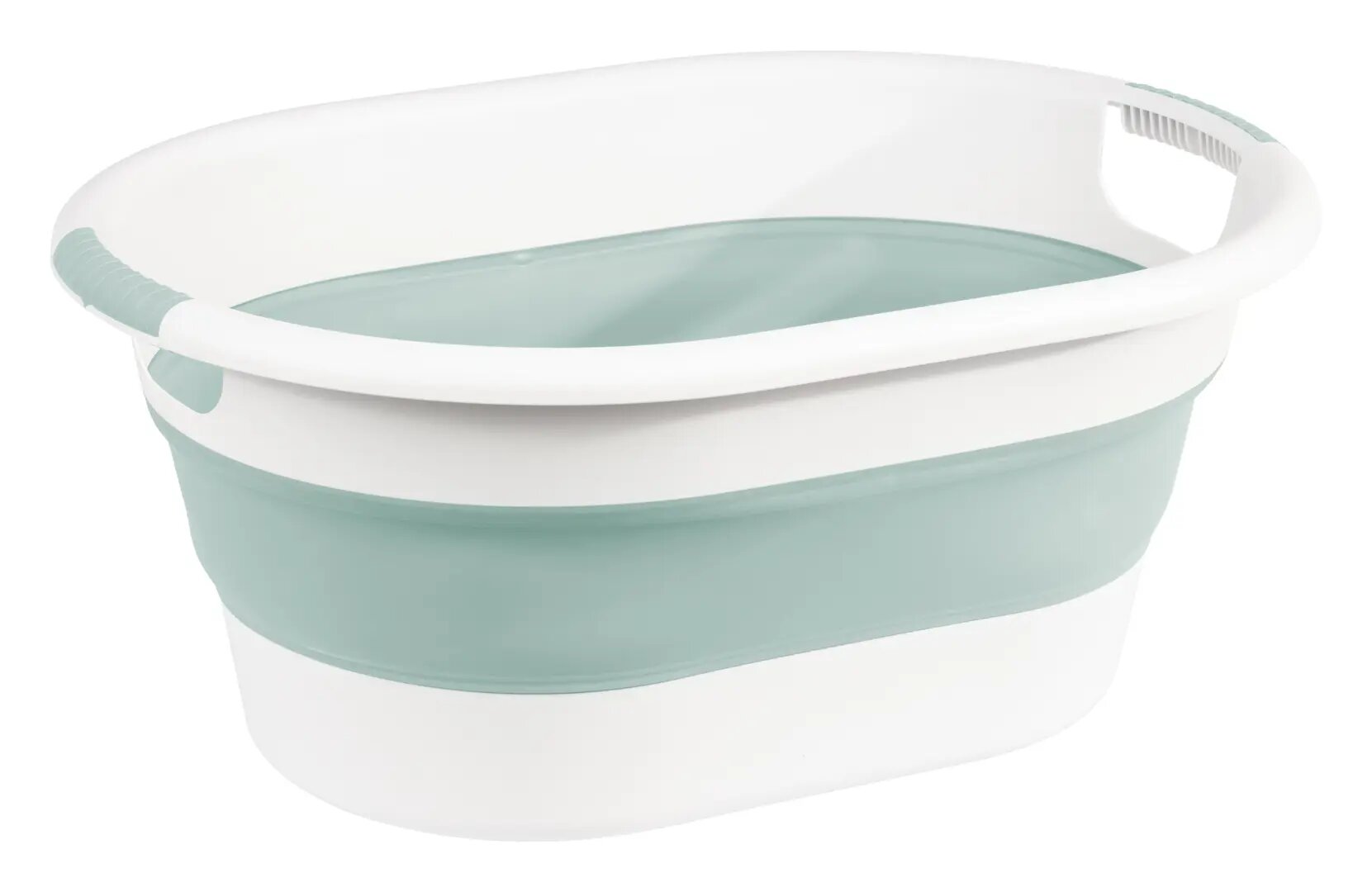 Таз складной Idea Флекс овальный 25 л полипропилен цвет тиффани