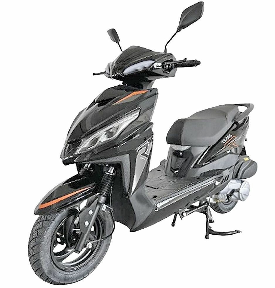 Скутер CITY (реплика Honda DIO) 49сс (150) 10,8лс черный ( обод 10", тормоза: диск. перед/бараб зад.)