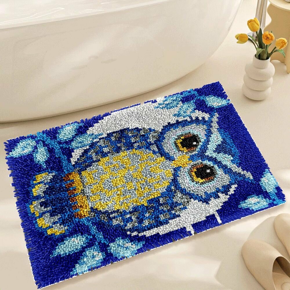 Набор для вышивания в ковровой технике (52 х 38 см) / Shuoshi Craft DT982