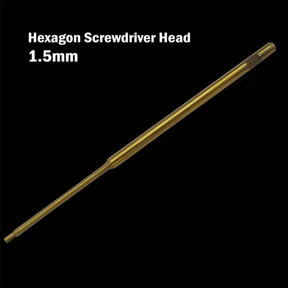 Отвертка шестигранная 1.5mm золотистая