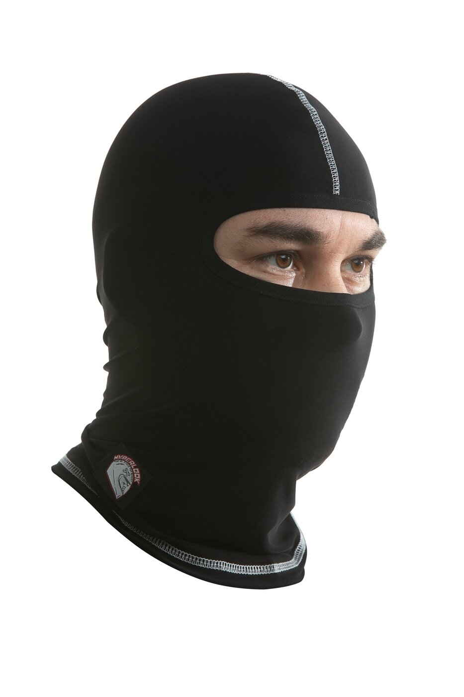 Подшлемник Hyperlook Exhilarant чёрный (белая строчка) синтетика