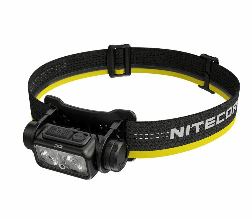 Фары батареи NITECORE NU40 1000 люмен 18650, фары, заряжаемые USB-C！