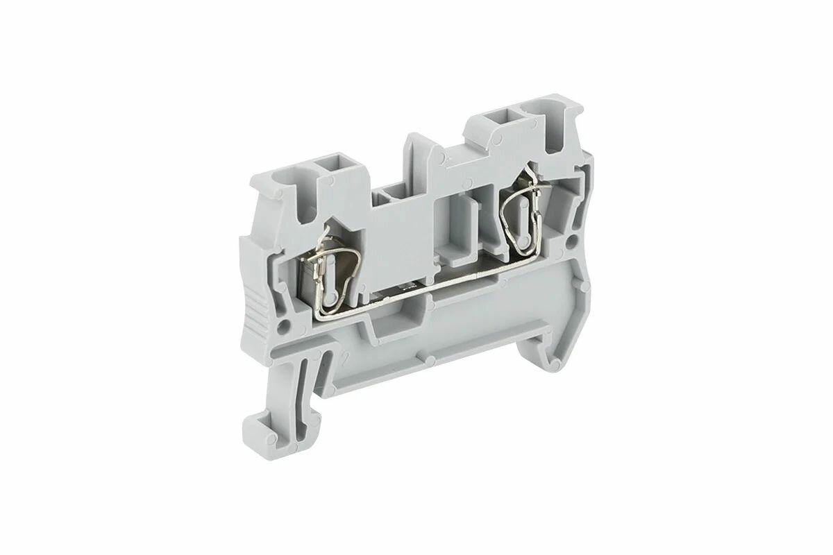 Клемма проходная CONTA CST 2.5 GRAY, с пружинным зажимом, 2.5 кв. мм CST 2.5 Grey 00-00008670