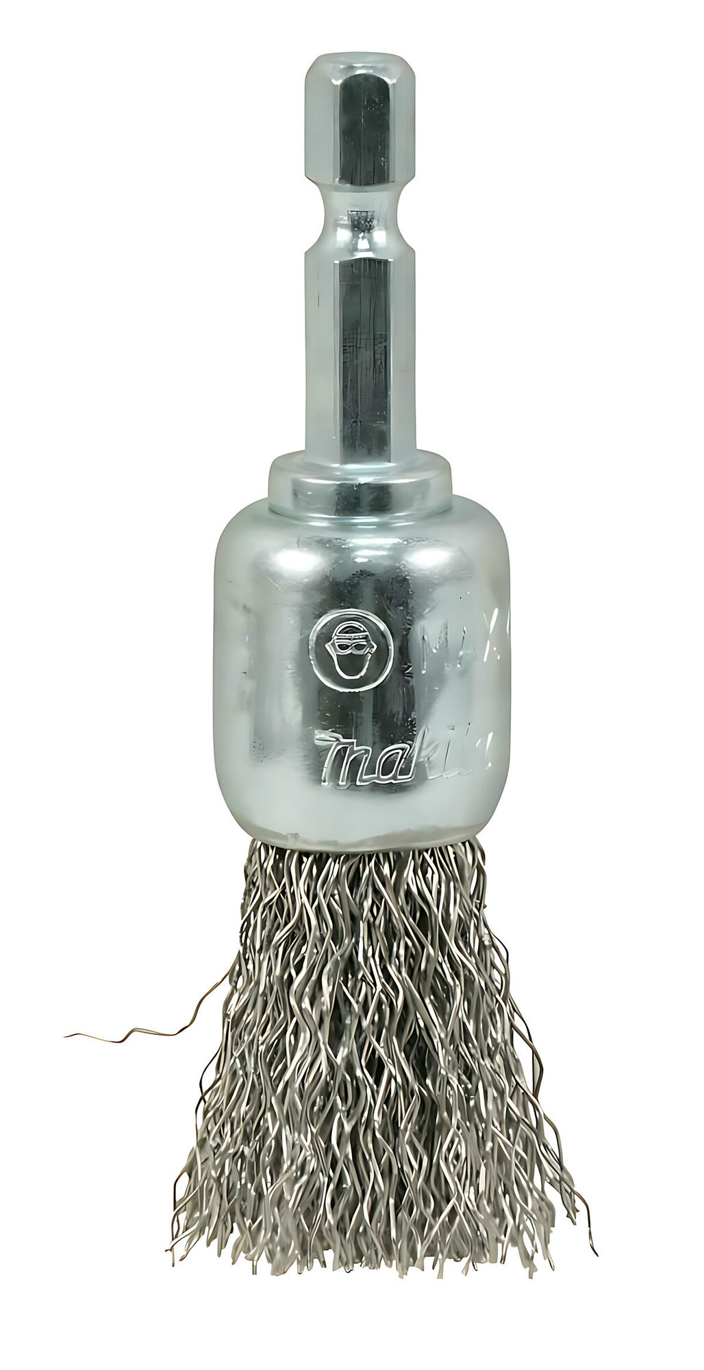 Щетка кистевая 19 мм (для дрели, 1/4', сталь 0.3 мм) MAKITA D-76526