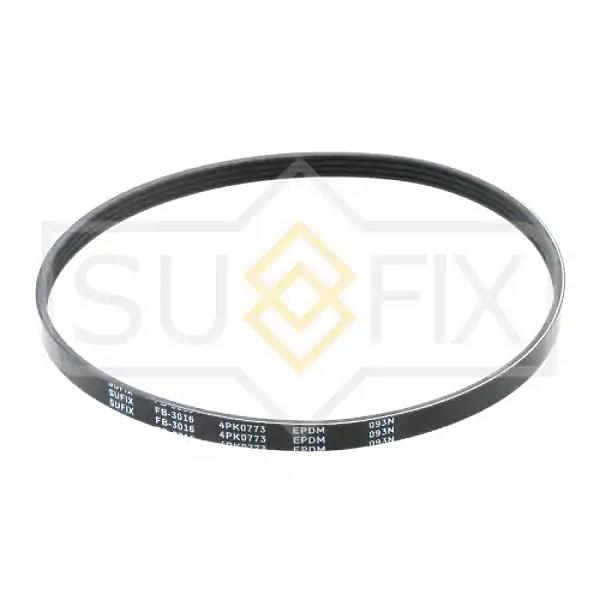 SUFIX FB-3016 ремень поликлиновой 4pk0773 Honda (Хонда) Civic (Цивик) 1.6 91-01, Getz (Гетц) 1.1 02, Mitsubishi (Мицубиси)