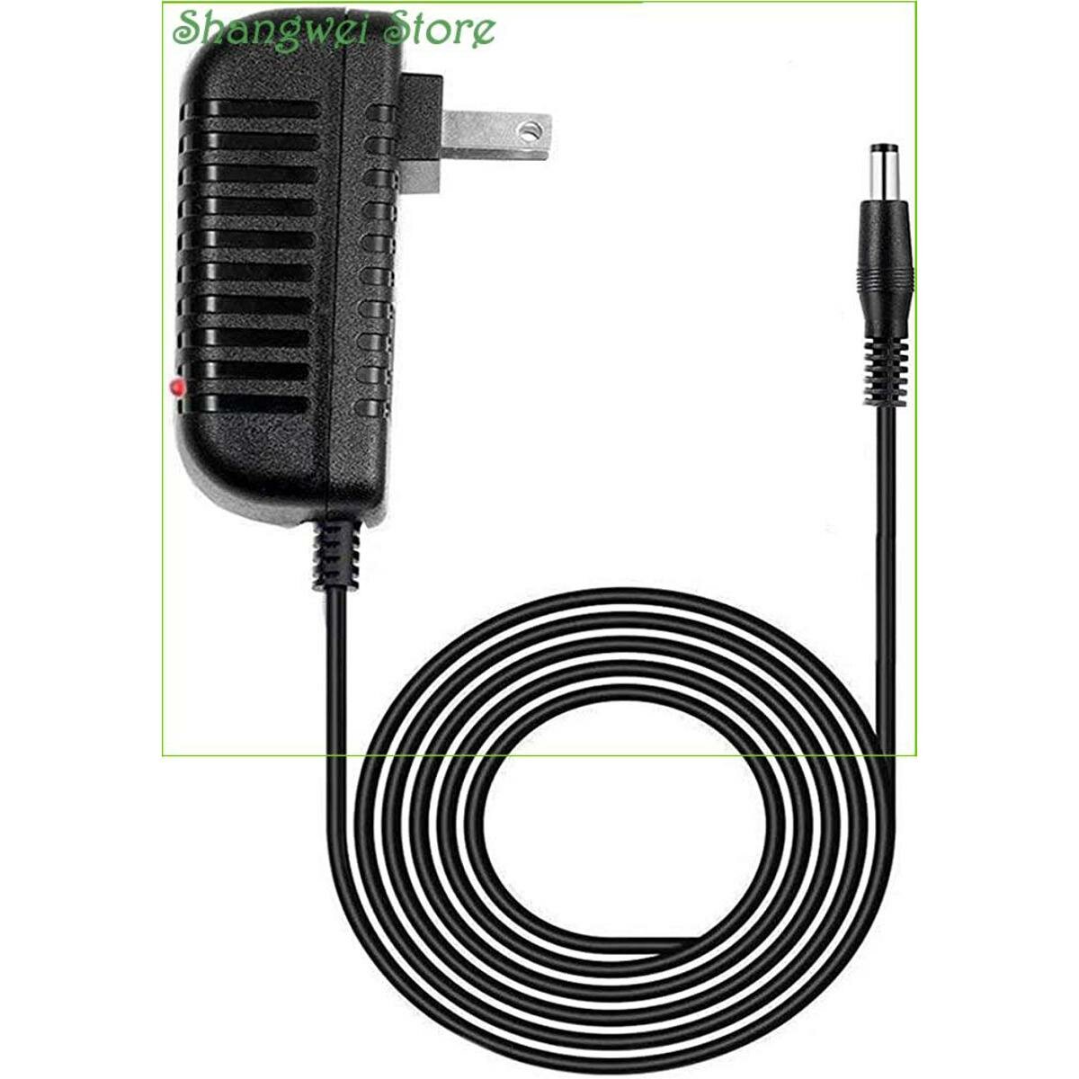 Адаптер питания для кассового аппарата Sharp XE-A107, настенное зарядное устройство постоянного тока, шнур для зарядного устройства, кабель длиной 5 футов, со светодиодным индикатором, совместимая замена