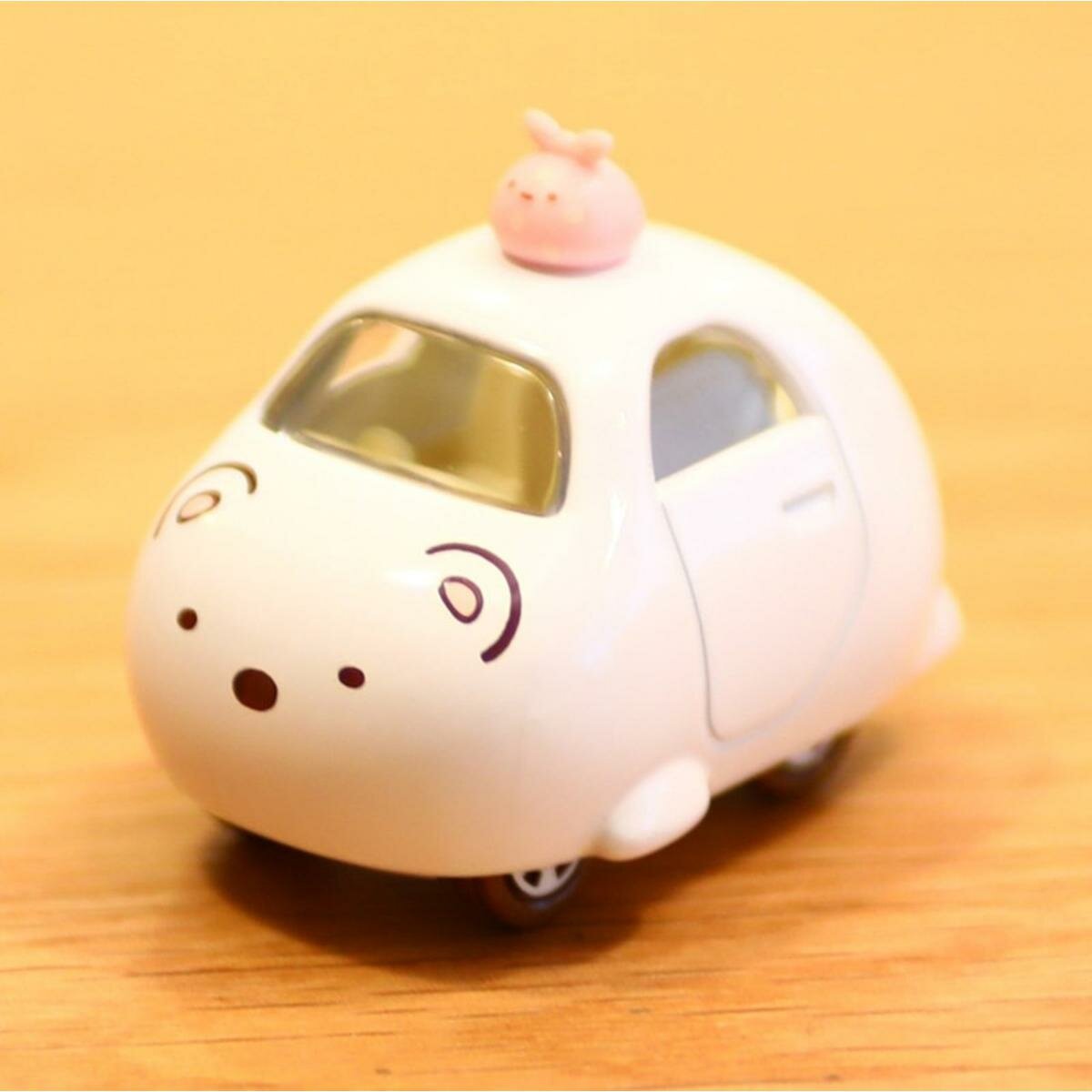 Takara TOMY DREAM TOMICA Sumikko Gurashi Tonkatsu Penguin Cat White Bear Модель автомобиля Набор для литья под давлением