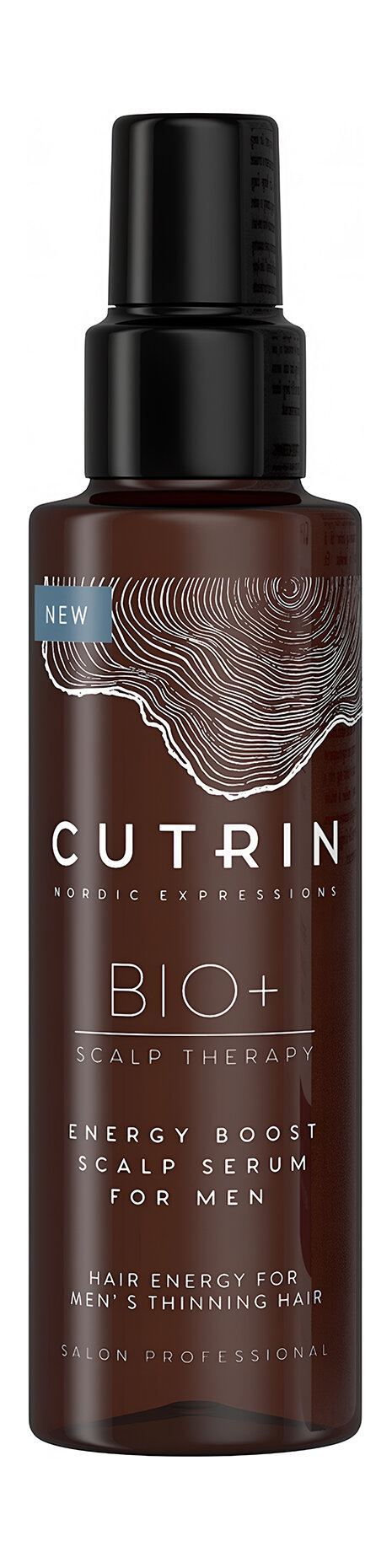 CUTRIN Bio+ Energy Boost Сыворотка-бустер для укрепления волос у мужчин, 100 мл