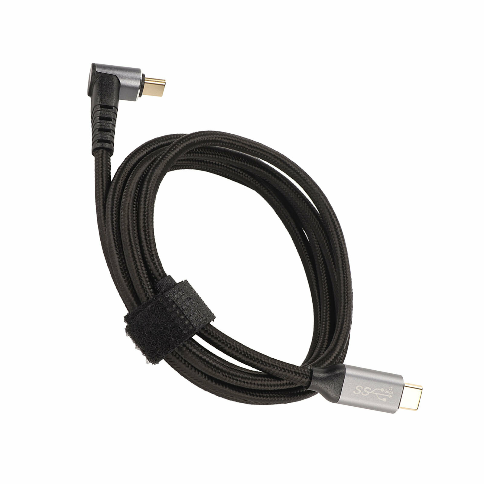 Кабель USB C, 90 градусов, 4K, 60 Гц, поддерживает PD100W Type C 3.2 Gen2, полнофункциональный шнур USB C для быстрой зарядки для Steam Deck