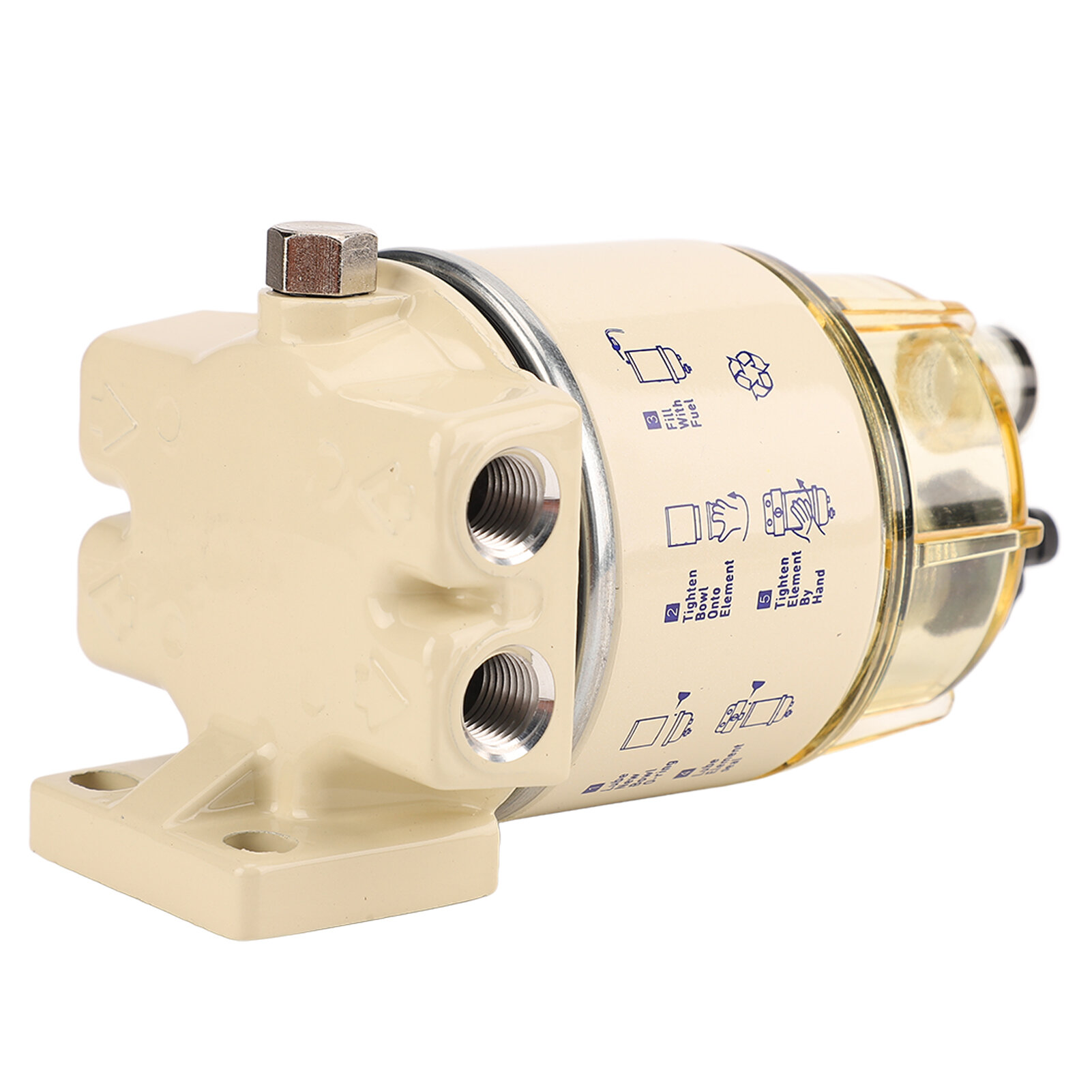 Морской масляно-водоотделительный комплект топливного металлического водоразделительного фильтра для двигателя небольшой лодки