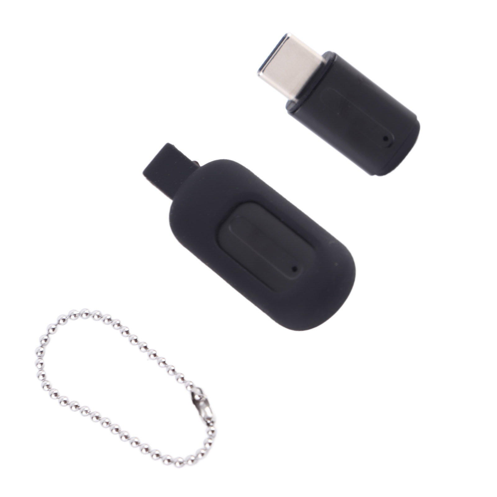 Мини пульт дистанционного управления смартфоном IR Smart Universal Type C Инфракрасный адаптер для кондиционера ТВ DVD СТБ, угол 30 градусов, длина 26мм, материал PC, алюминиевый сплав, силикон, пакет включает 1 контроллер, 1 защитный чехол, 1 цепочку