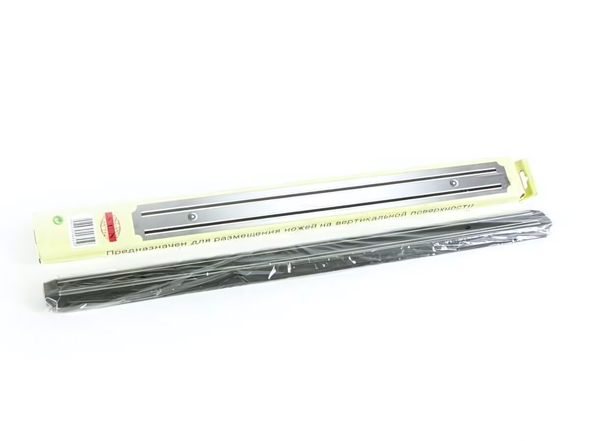 Держатель для ножей магнитный 50х5 см, стальной, удобное хранение на стене