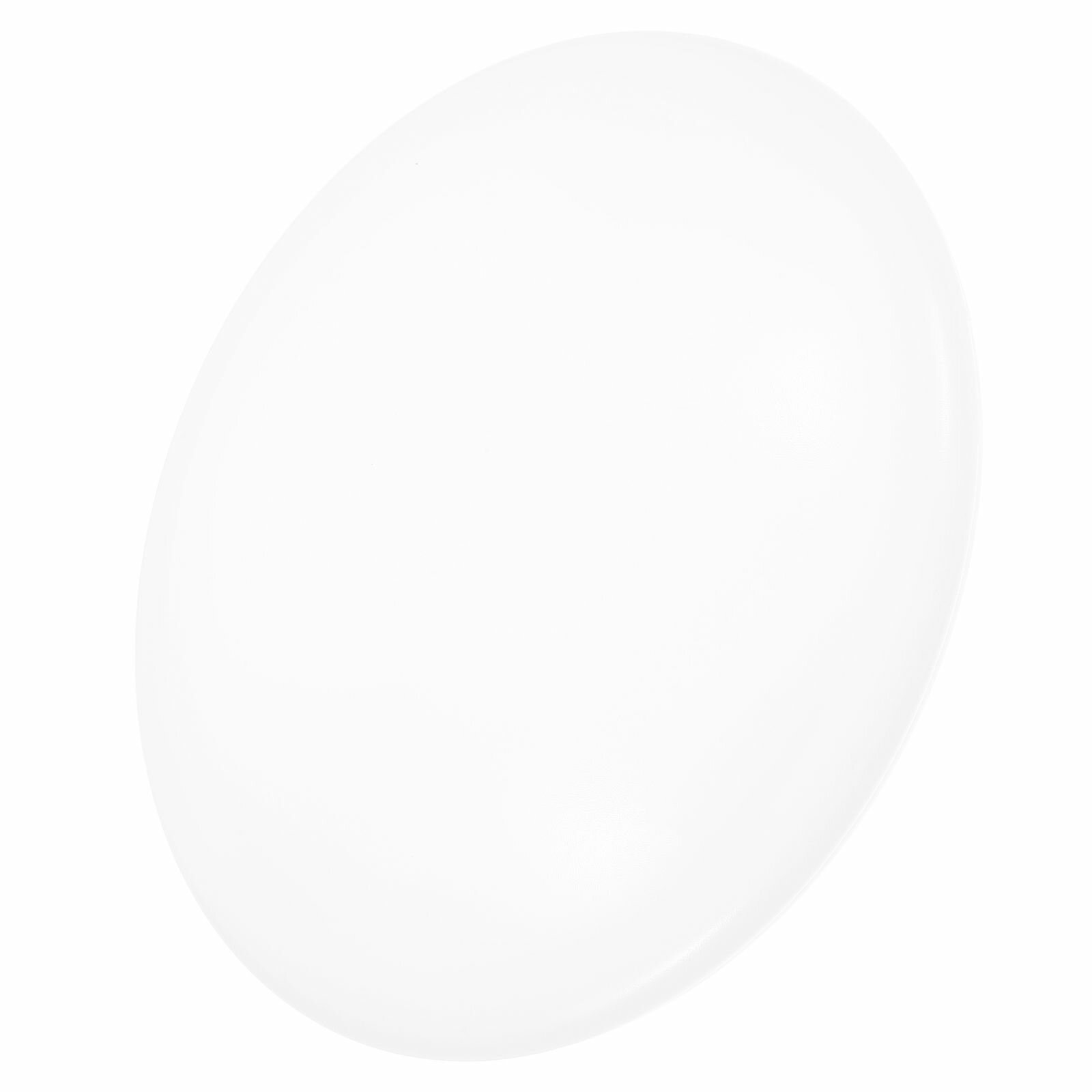 Пластиковый абажур для потолочных светильников диаметром 22.70см белого цвета