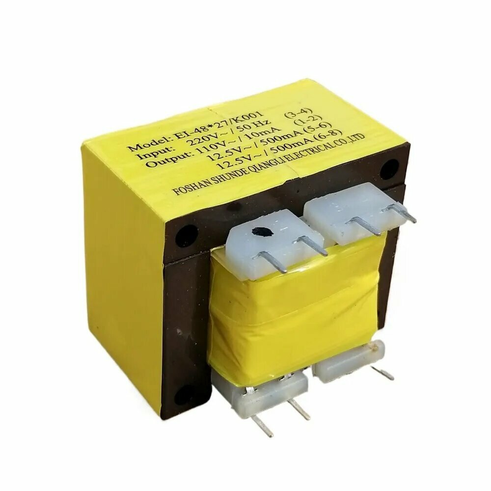 EI-48*27/K001 настенный котел водонагреватель трансформатор питания 110V10mA двойной 12.5V500mA 7-контактный