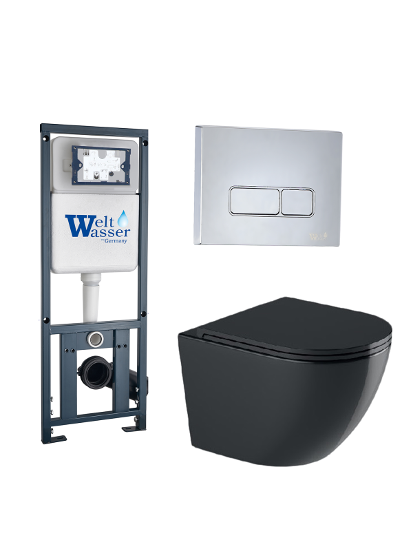 WeltWasser Комплект MARBERG 410 + MERZBACH 041 XL MT-BL + MAR 410 SE WeltWasser