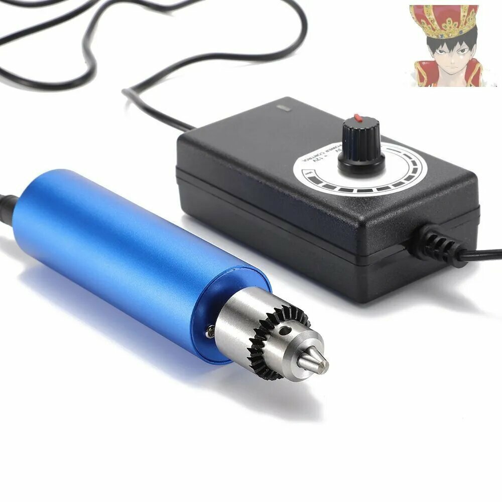 Бесщеточная электрическая мини-дрель, электрическая шлифовальная машина с переменной скоростью, гравировка, резка, полировка