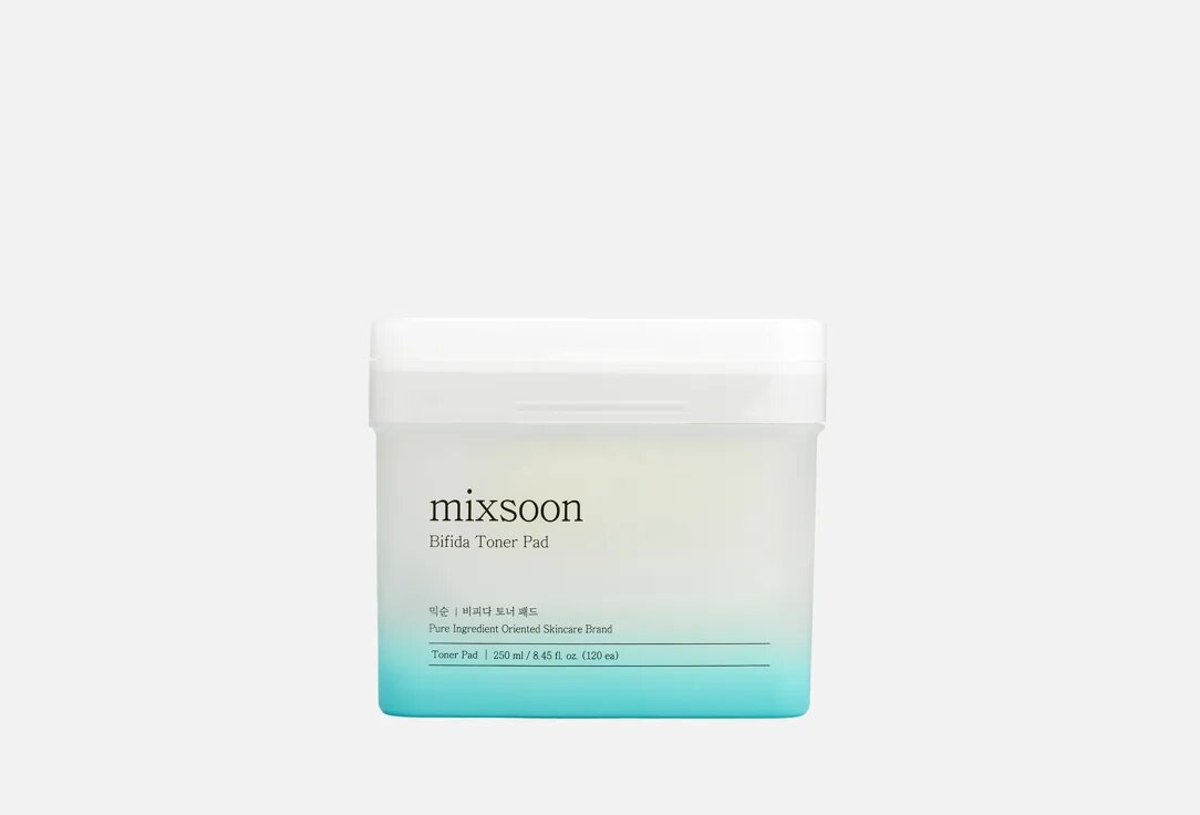 Mixsoon Bifida Тонер-пэды для лица 60 шт