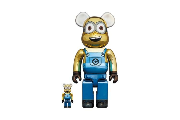 Коллекционные фигурки унисекс BE@RBRICK золотые, 100%+400%