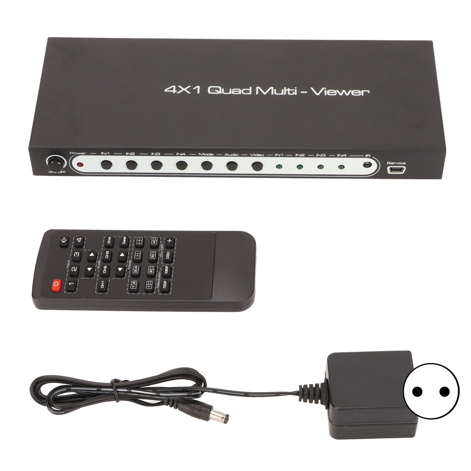 4 1 quad-multi-viewer HDMI 100-240 В EU plug