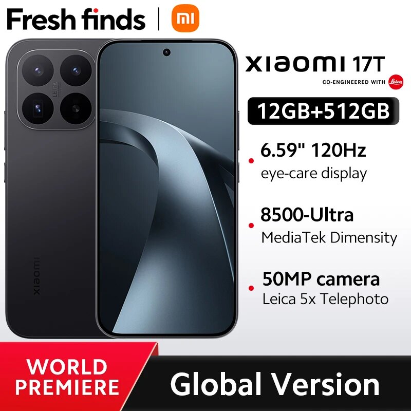 Смартфон Xiaomi 17T, 12/512ГБ, global