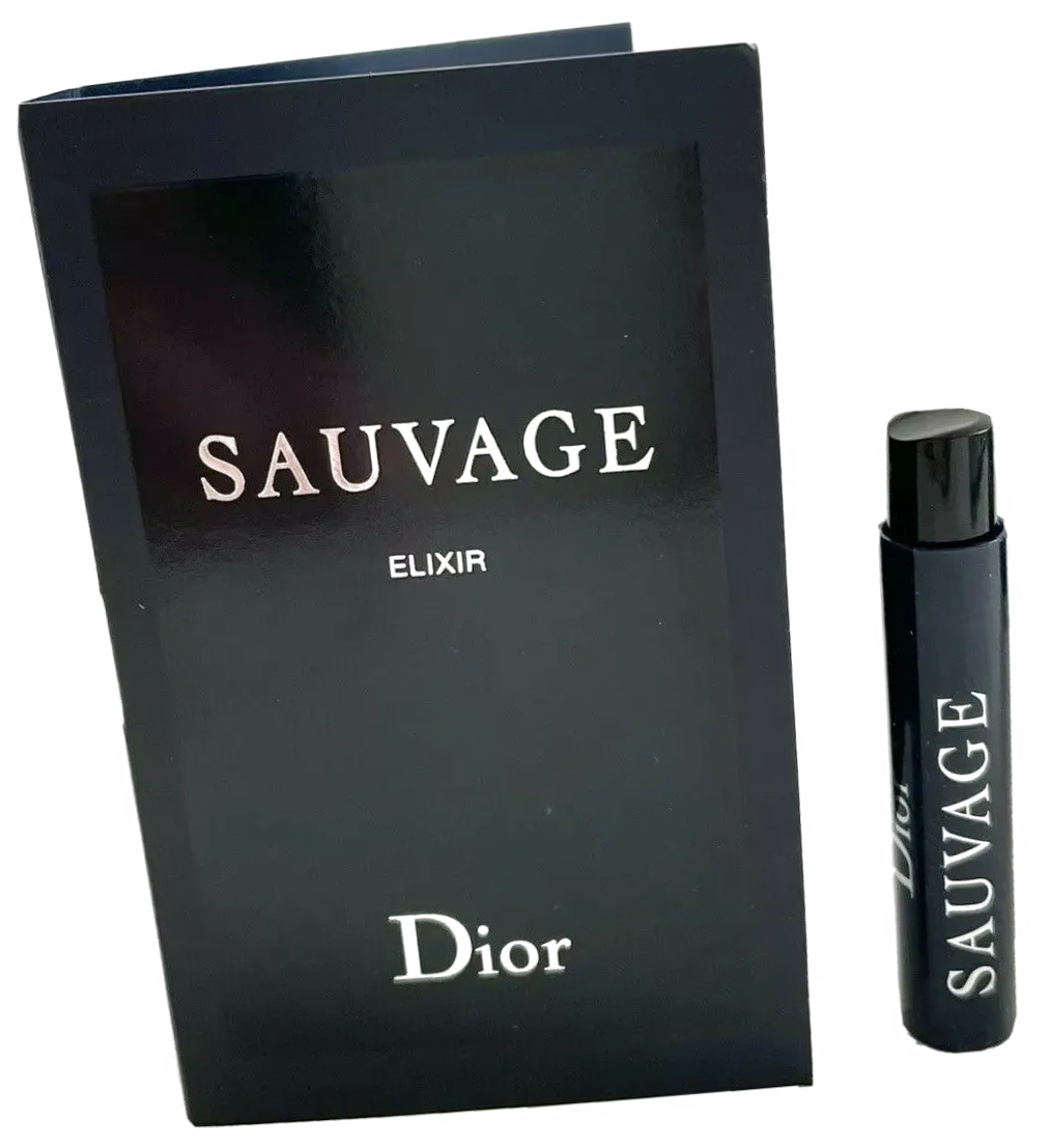 Пробник парфюма Christian Dior Sauvage Elixir 1 мл - Диор Саваж Эликсир мужские духи миниатюра