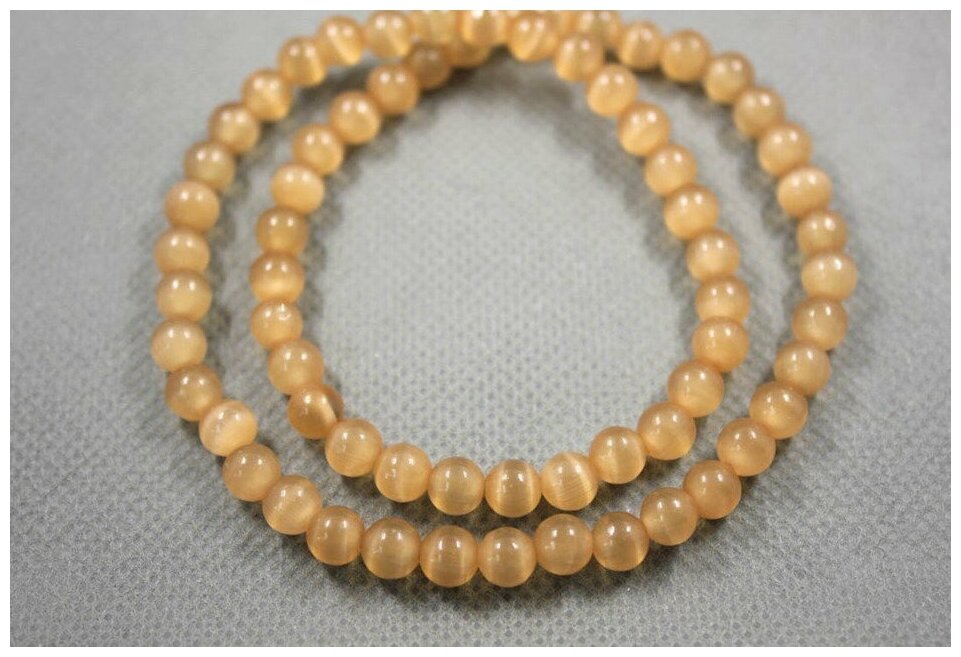 Браслет-нить, кошачий глаз