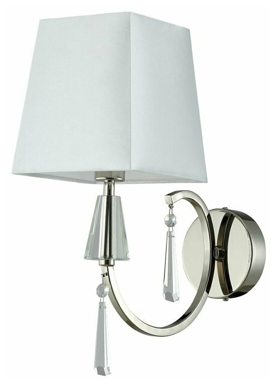 Настенный светильник Crystal Lux MARSELA AP1 NICKEL