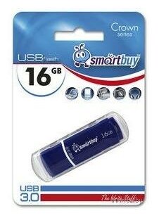Флэш-накопитель SMARTBUY (SB16GBCRW-BL) 16GB USB 3.0, синий