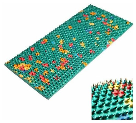 Аппликатор Ляпко плоский "Одинарный игольчатый" (шаг игл 5,8мм; разм.105х230мм)