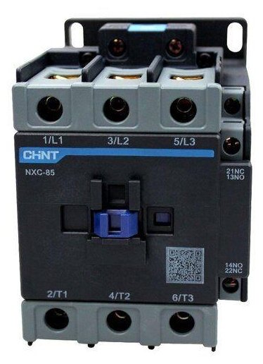 Контактор NXC-85 85А 220В/АС3 1НО+1НЗ 50Гц (R) CHINT 836816