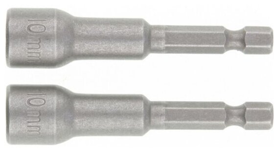 Биты с торцевыми головками Matrix 11576 10x65 мм, 2 шт