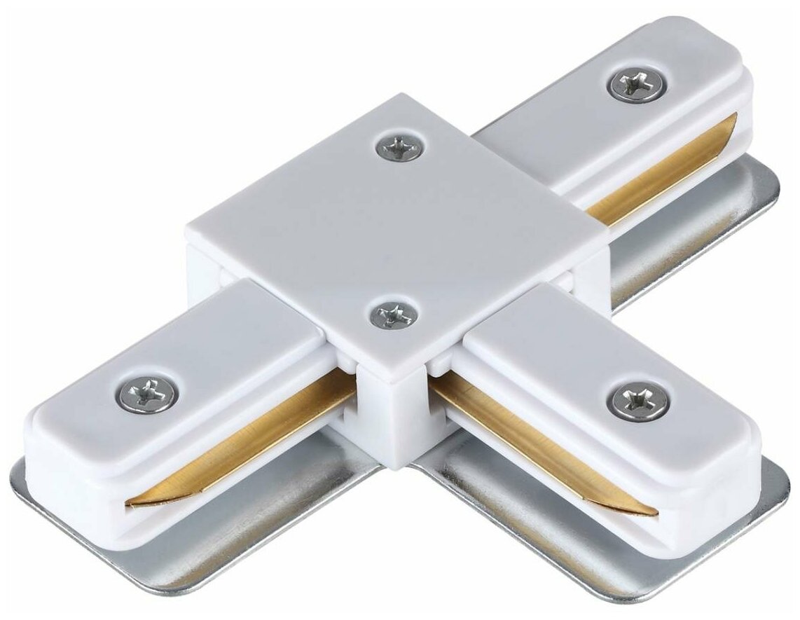 Соединитель с токопроводом "T" для однофазного двухжильного шинопровода NOVOTECH 135143