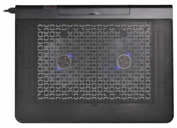 Подставка под ноутбук Buro BU-LCP170-B214 17" металлическая сетка/пластик черный