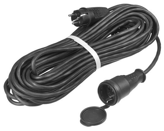 Удлинитель силовой UNIVersal Гранд УШ-16 (964U-7002) с заземлением 20 м 16 А 220 В 3,5 кВт 1 розетка КГ 3х1,5 мм2 IP44