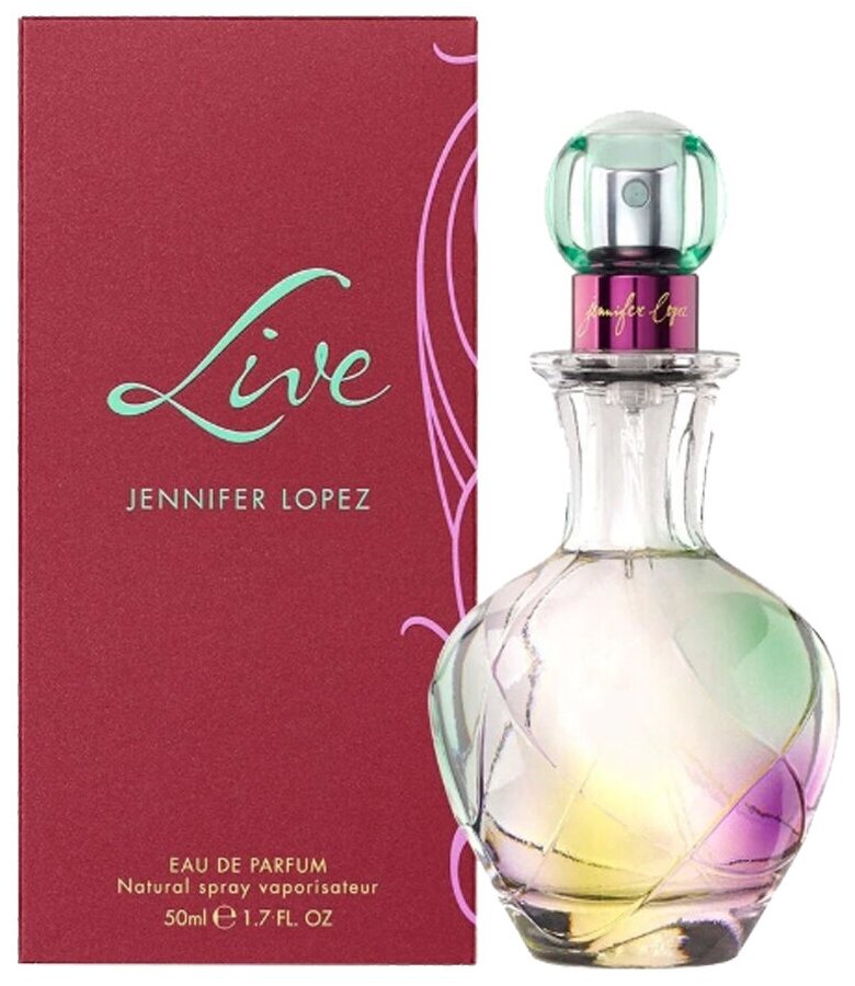 Jennifer Lopez, Live, 50 мл, парфюмерная вода женская