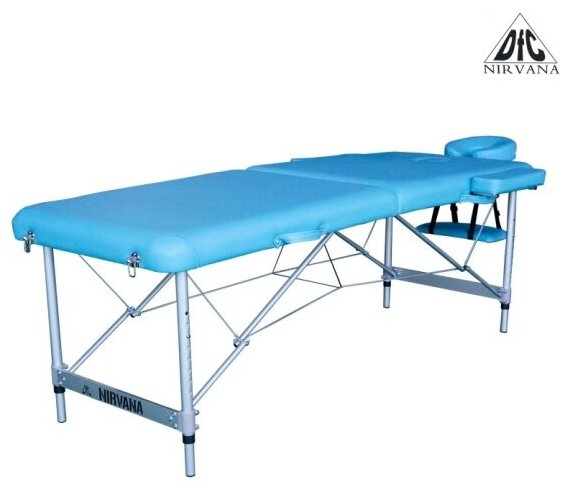 Массажный стол Dfc NIRVANA Elegant Luxe, светло-голубой