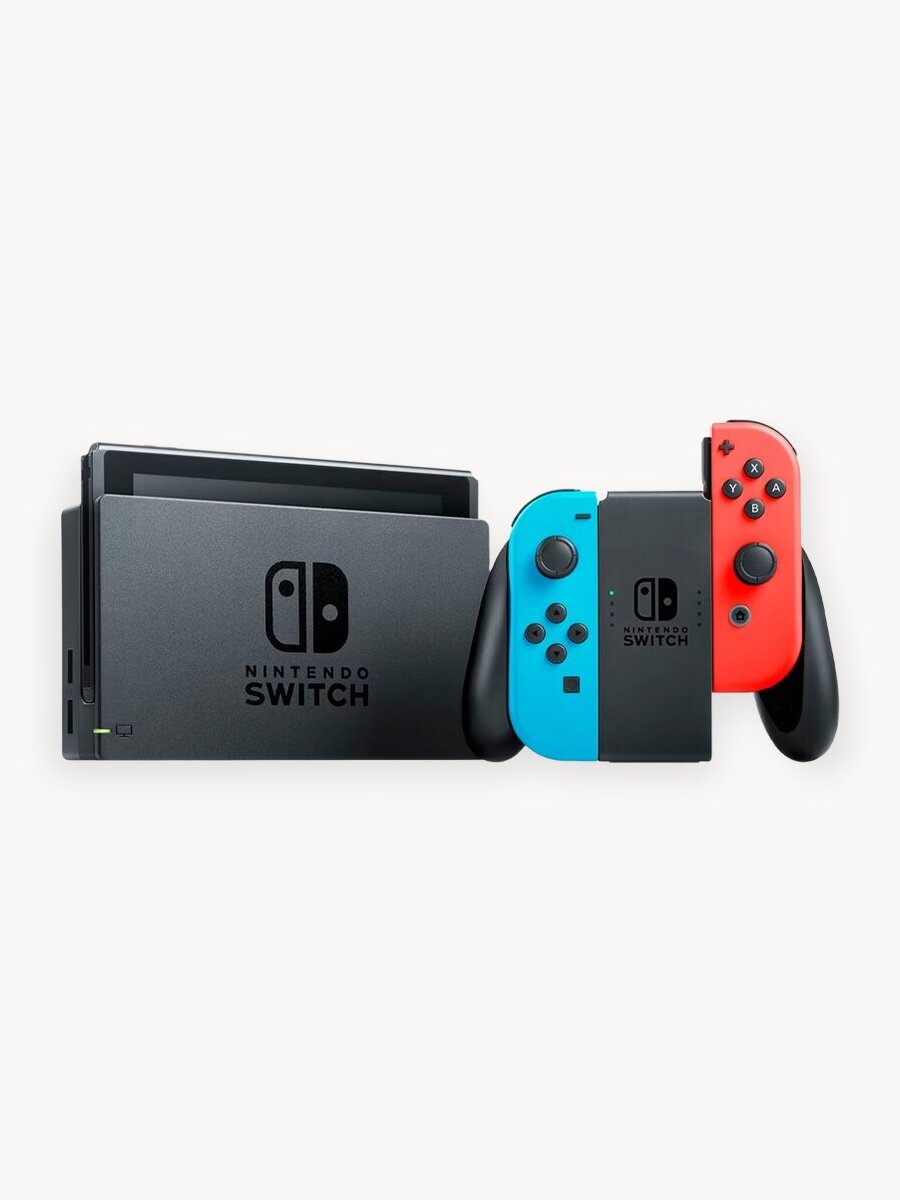 Игровая приставка Nintendo Switch Neon Blue/Neon Red