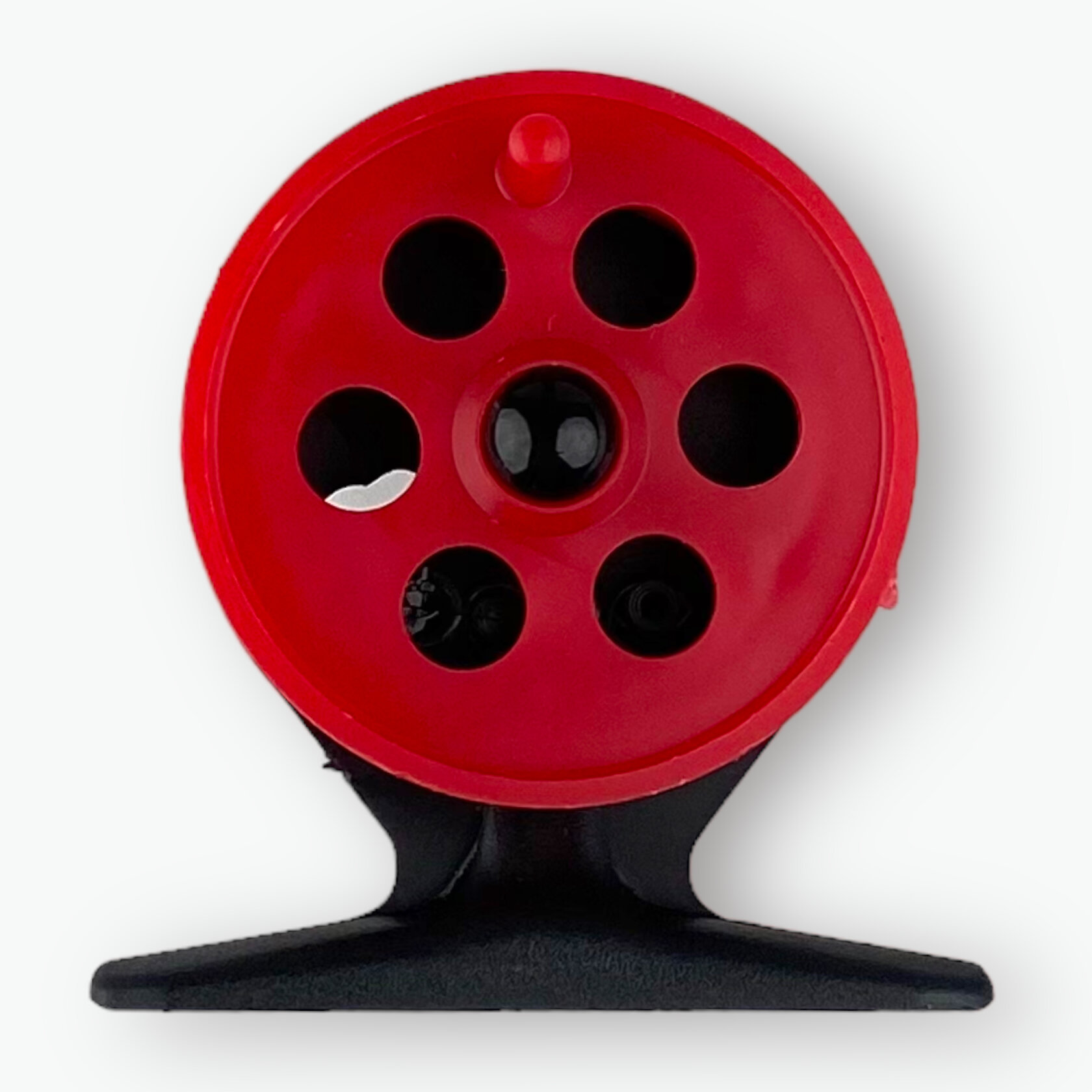 Катушка инерционная пирс ПК-50 - Черная/красная