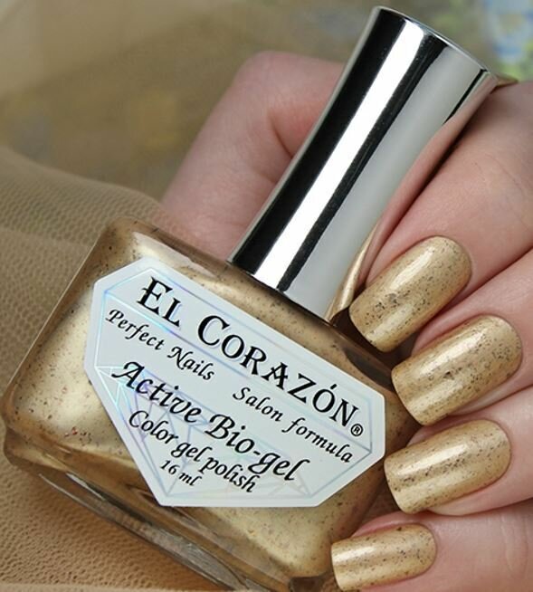 El Corazon лечебный лак для ногтей Активный Био-гель №423/1187 Star baths 16 мл