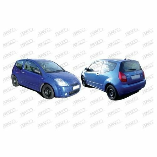 Стекло зеркала Prasco CI3047504 для Citroen C2, C3 I; Peugeot 106 I, 206