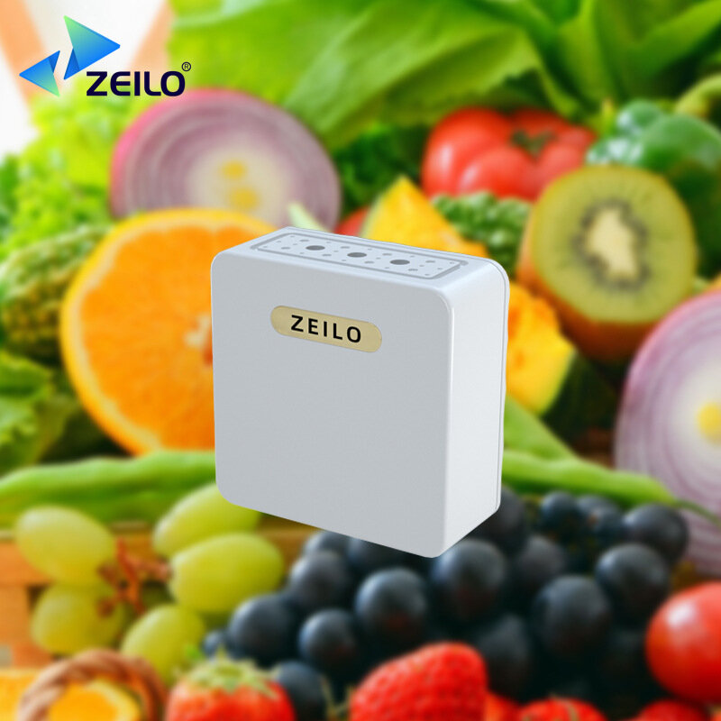 Холодильник ZEILO 88-2, белый, трансграничный, плазменный, дезодорант
