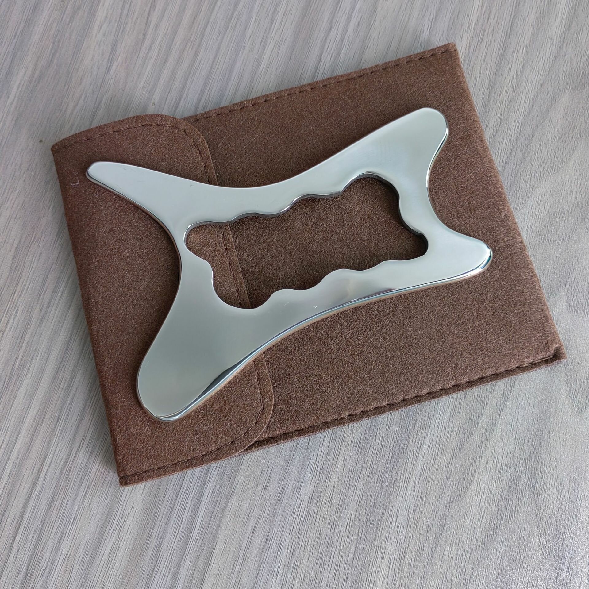 Нержавеющая сталь Фасциальный нож Физиотерапия Лицо Спина Глаза Полный массажер для релаксации Инструмент IASTM Скребковая доска Оптовая продажа