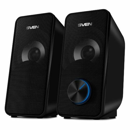 Колонки Sven 335, 2.0, черный [sv-017248]