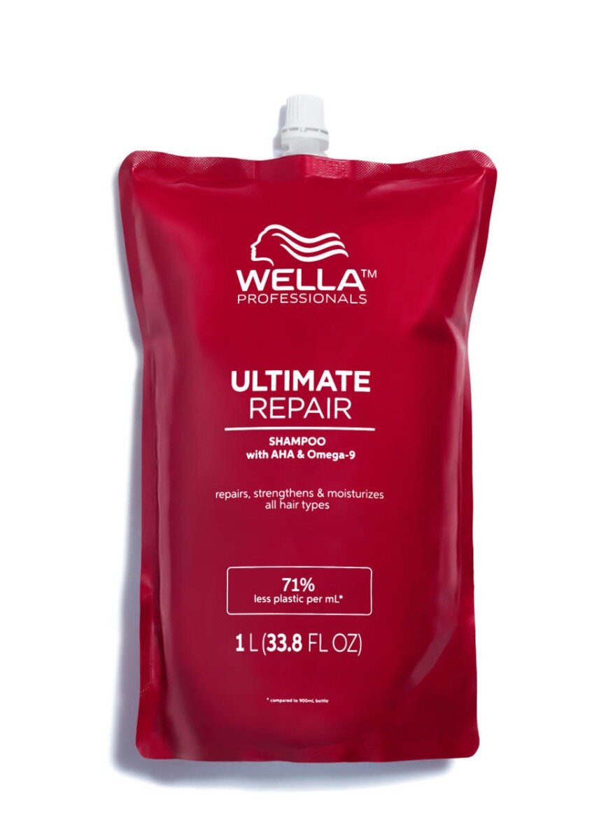 Wella Pr. Ultimate Repair Шампунь 1000мл Рефил