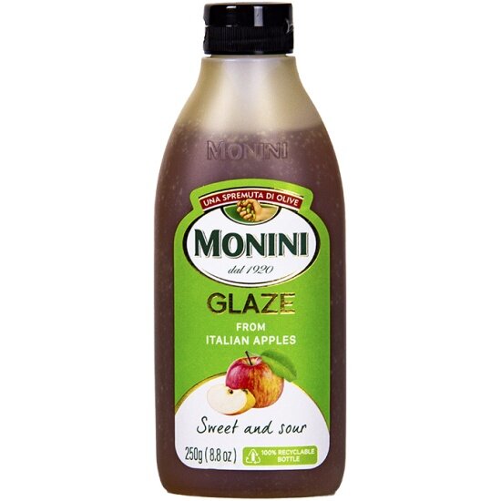 Cоус бальзамический Monini Apple Glaze со вкусом яблока 250мл