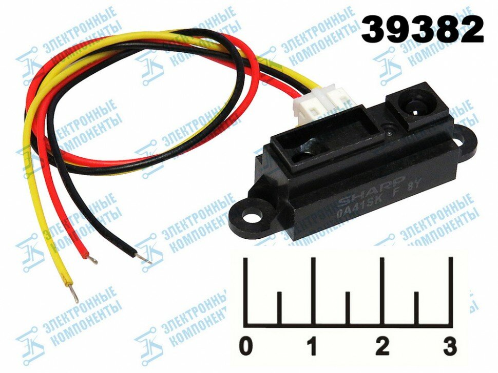 Радиоконструктор Arduino датчик расстояния инфракрасный GP2Y0A41SK0F