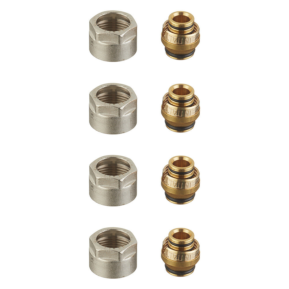 Евроконус 20 обж(ц) х 3/4 для металлополимерных труб (4 шт.)