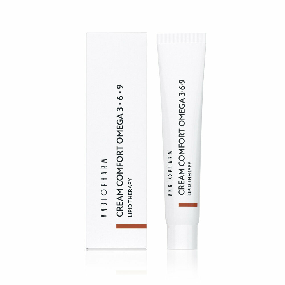 Angiopharm Миниатюра Крем-комфорт с комплексом омега 3–6–9, 7 мл.