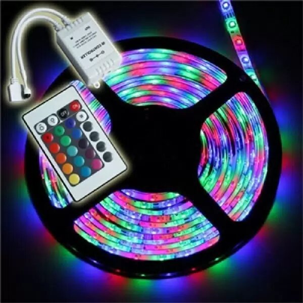 Светодиодная лента LED SMD 2835 5m RGB (Цветная)