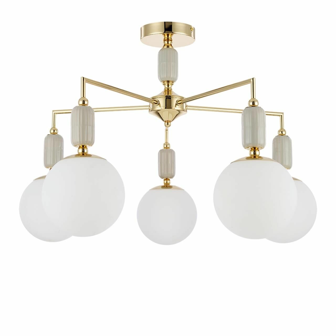 Люстра потолочная LUMION 6580/5C VIVIEN, E14, 5х40Вт